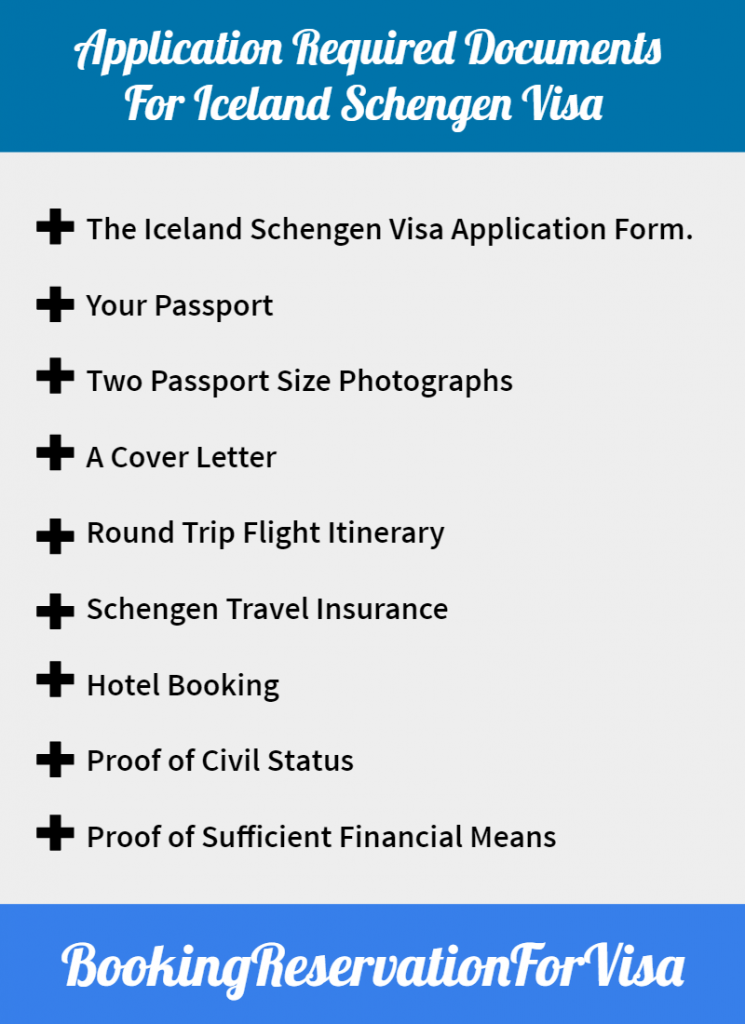 Iceland Schengen Visa Application Requirements | Types & Instructions