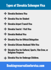Slovakia Visa Application Requirements - Slovakia Visa Guide