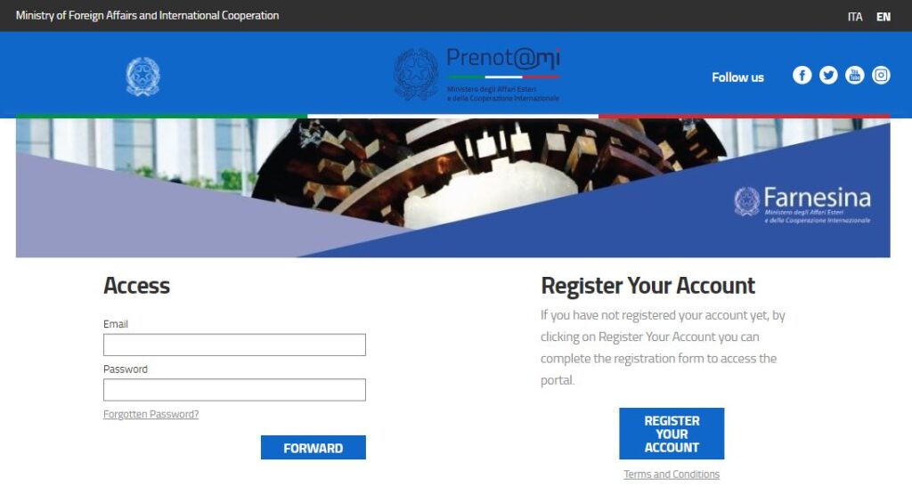 Brimful Steps for Applying Italian Schengen Visa from Toronto, Canada