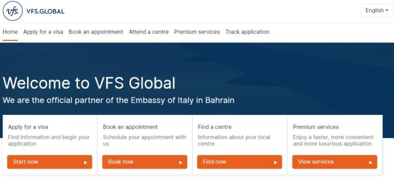 Step-by-Step Guide to Apply Italian Schengen Visa from Bahrain