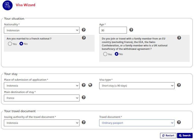 Absolute Guide for Applying French Schengen Visa from Indonesia