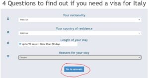 Step-by-Step Process to Apply Italian Schengen Visa from Pakistan