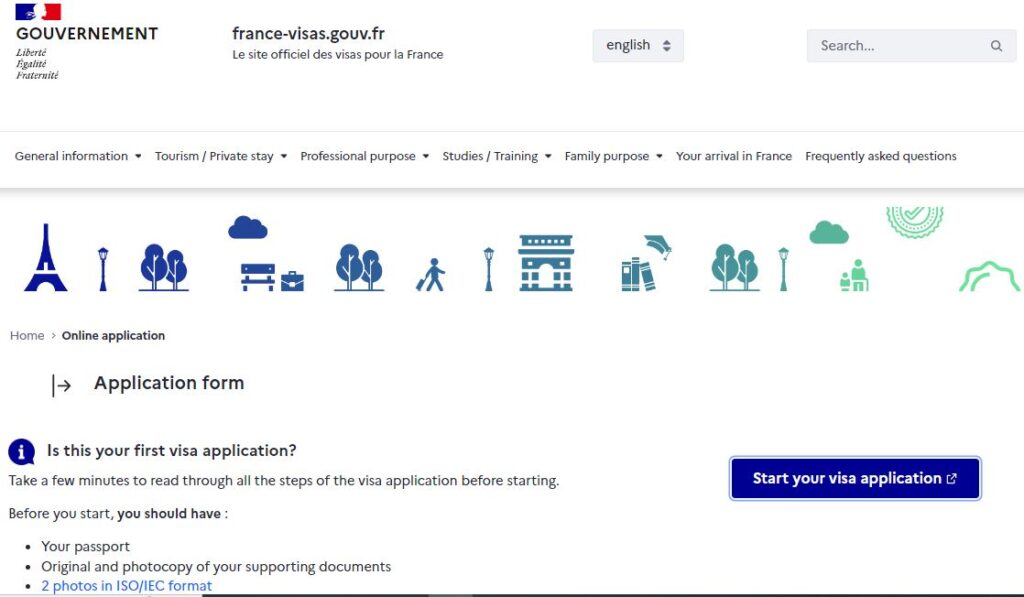 Step-by-Step Guide for Applying French Schengen Visa from China
