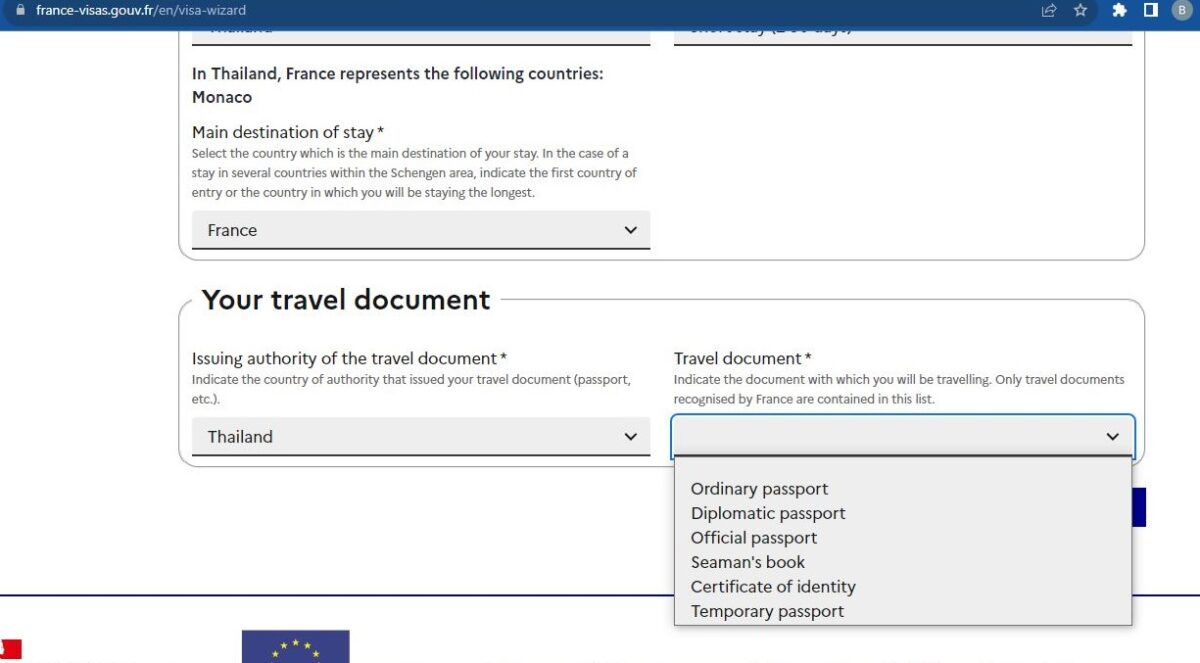 Step-by-Step Guide for Apply French Schengen Visa from Thailand