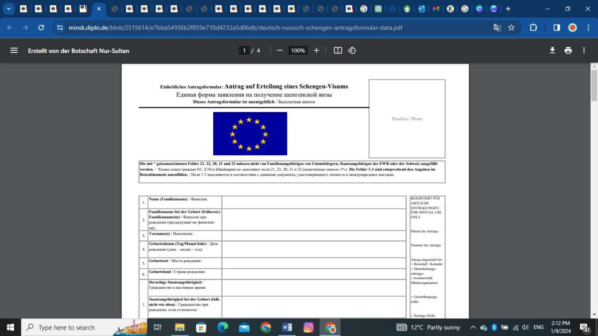 Perfect Guide for Applying German Schengen Visa from Belarus