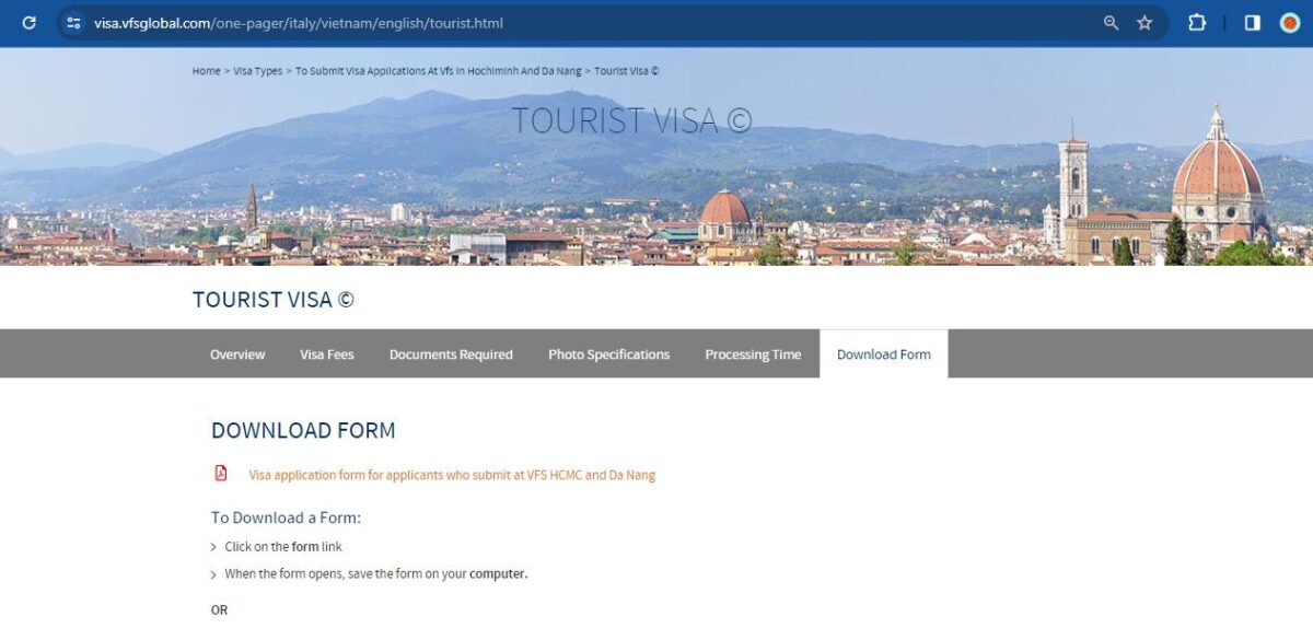 Step-by-Step Guide for Apply Italian Schengen Visa from Vietnam