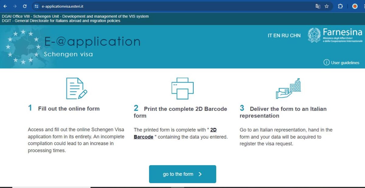 Step-by-Step Pilot for Apply Italian Schengen Visa from Zimbabwe