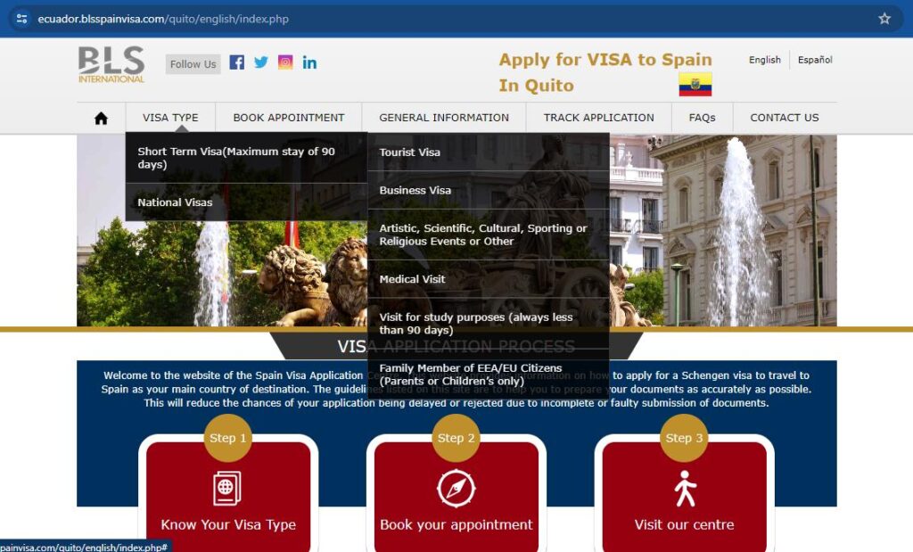 Perfect Adviser for Apply Spanish Schengen Visa from Ecuador