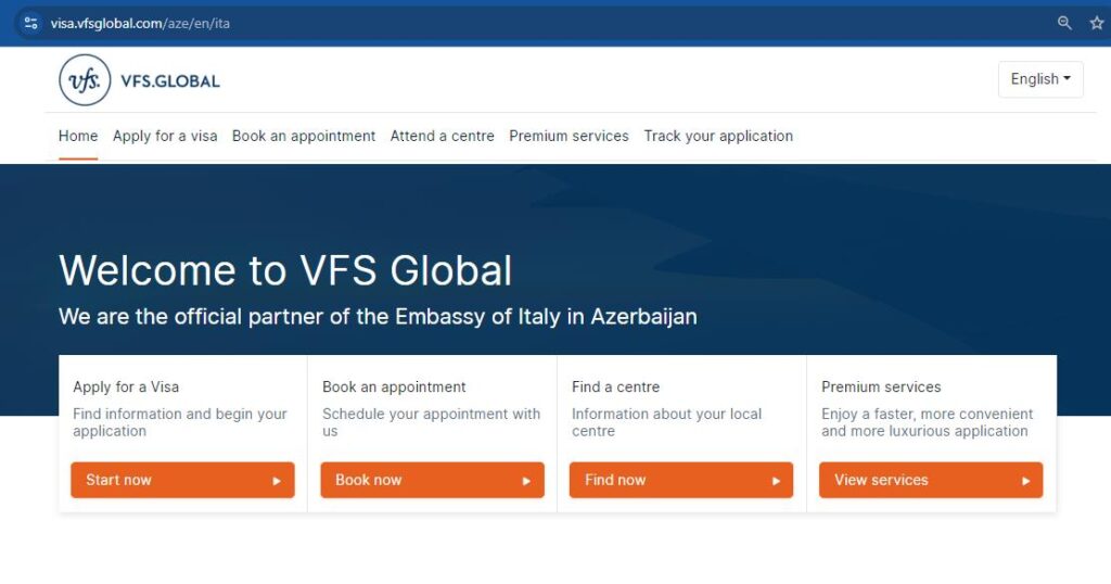 Step-by-Step Aide for Apply Italian Schengen Visa from Azerbaijan
