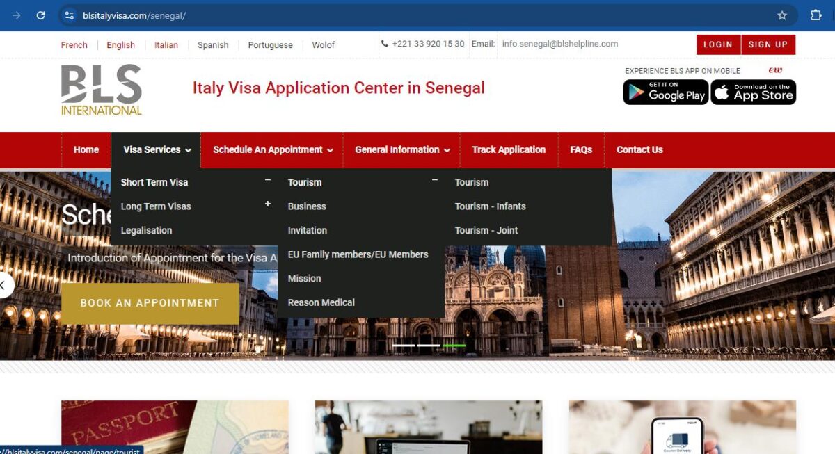 Step-by-Step Process for Apply Italian Schengen Visa from Gambia
